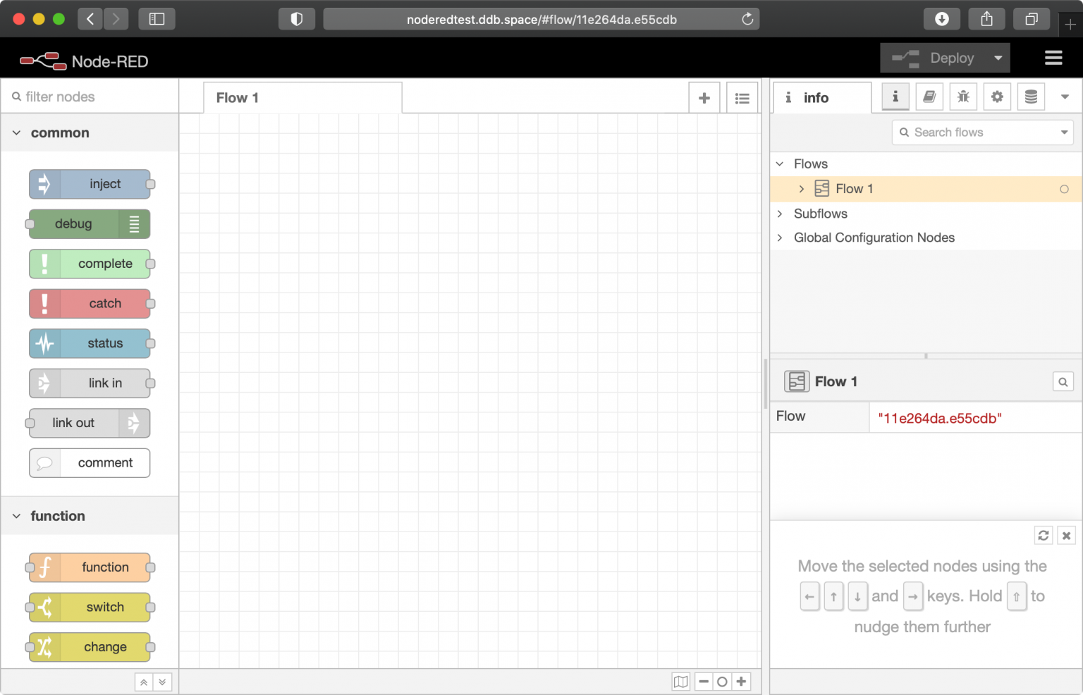Setting up a Node-RED server on AWS – Define Database